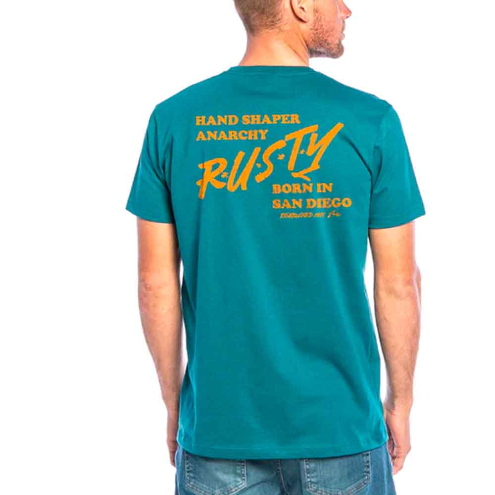 REMERA RUSTY LETTERING TEE