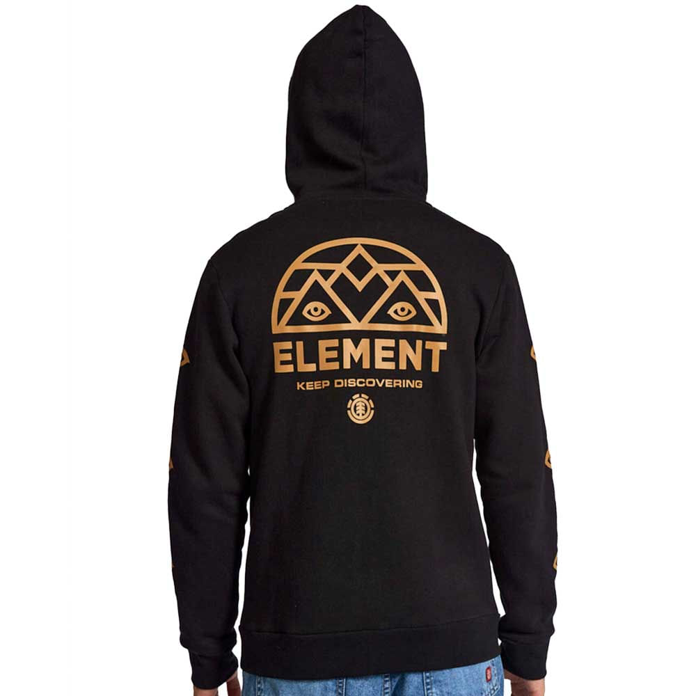 CAMPERA ELEMENT KEEP DISCOVERING ZIP HOOD - Red Sport