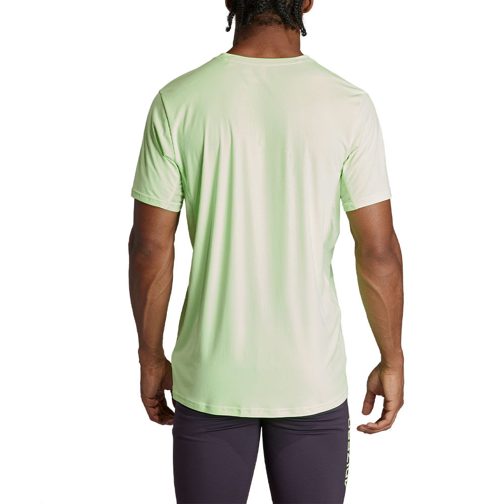 REMERA ADIDAS DE RUNNING ADIZERO ESSENTIALS - Red Sport