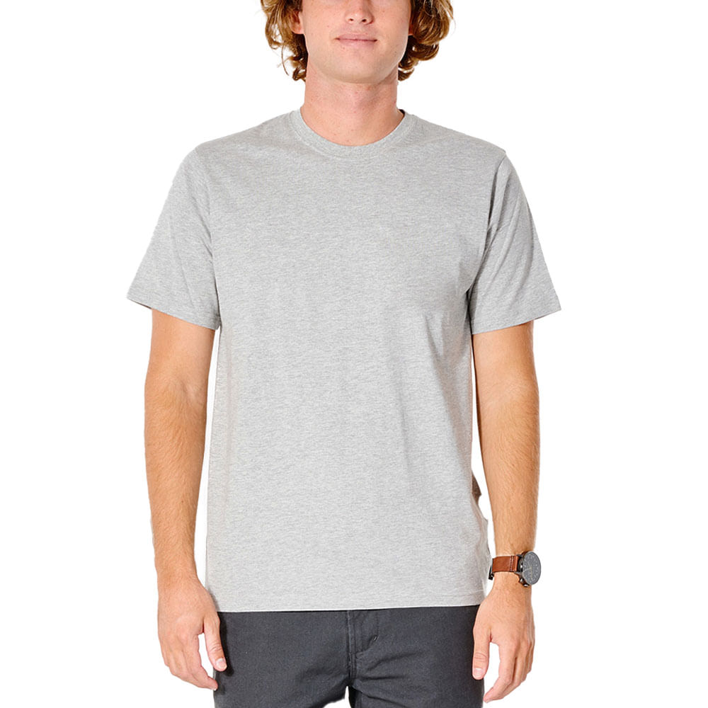 REMERA RIP CURL NEW BASIC PLAIN - Red Sport