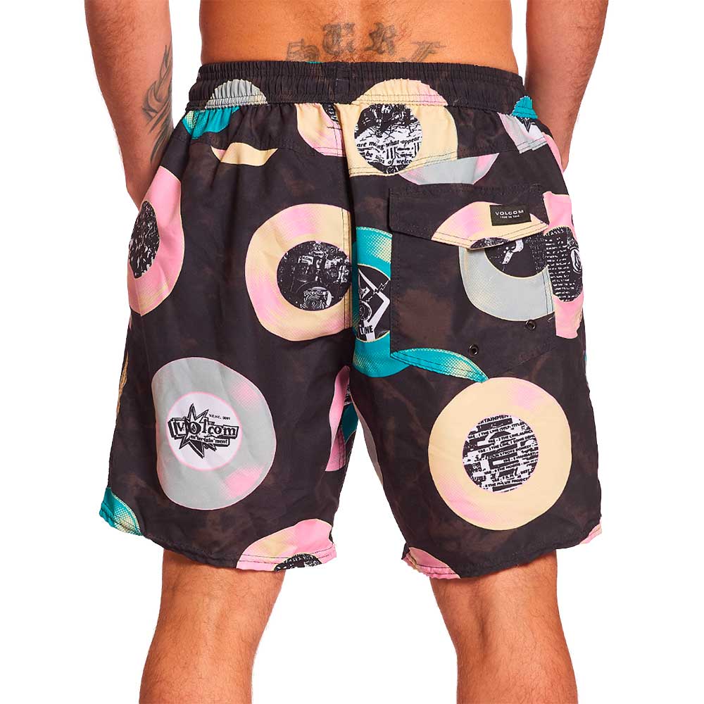 BOARDSHORT VOLCOM STONE 17 - Red Sport