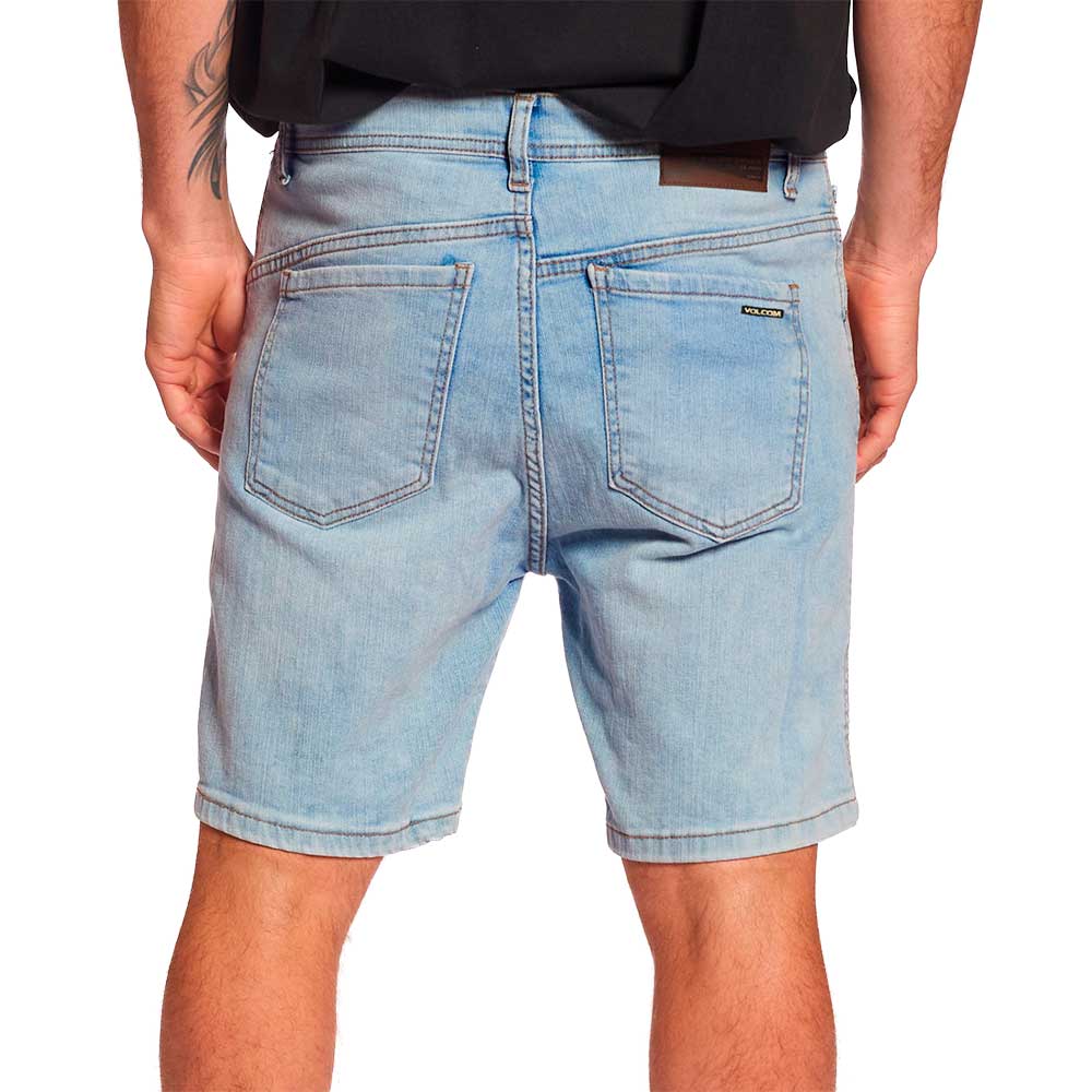 BERMUDA VOLCOM MODOWN LIGHT BLUE 21 - Red Sport