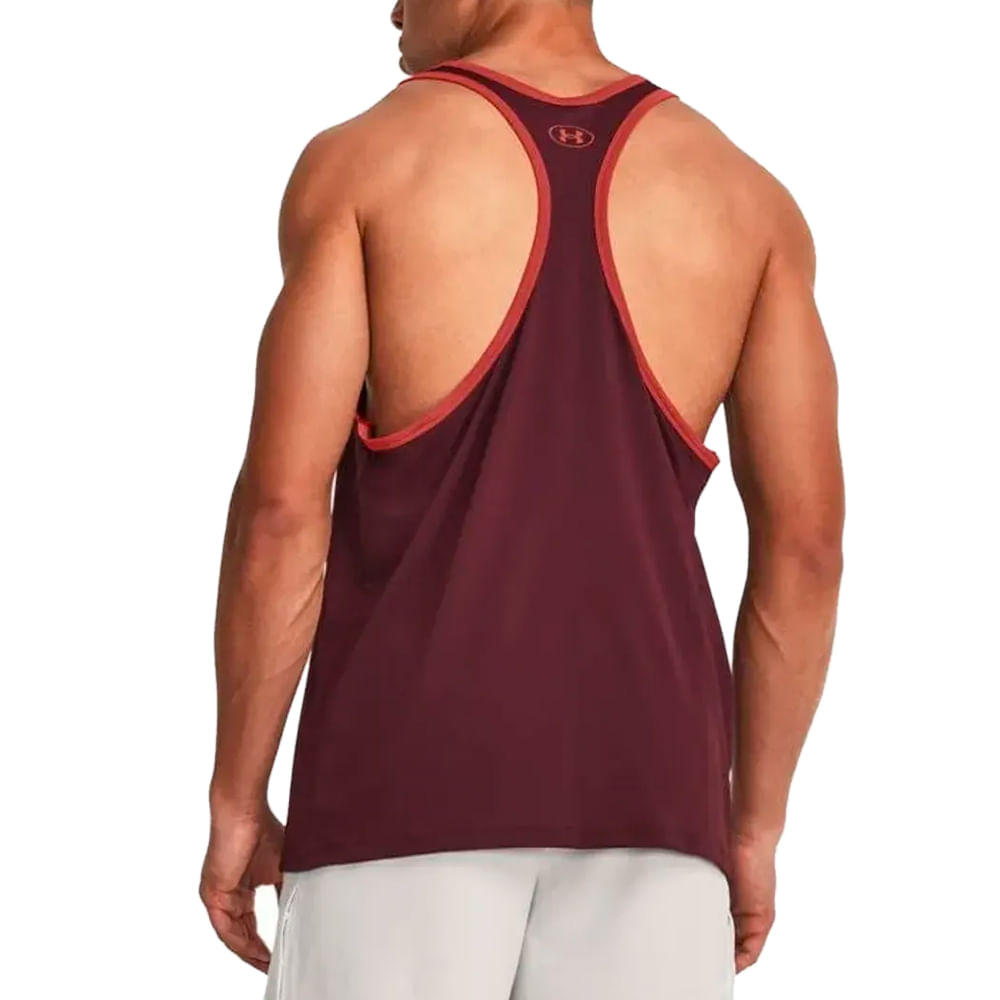 MUSCULOSA UNDER ARMOUR PROJECT ROCK GYM TANK - Red Sport