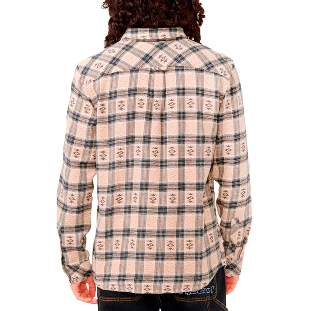 CAMISA RIP CURL FLANNEL ARCHIVE - Red Sport