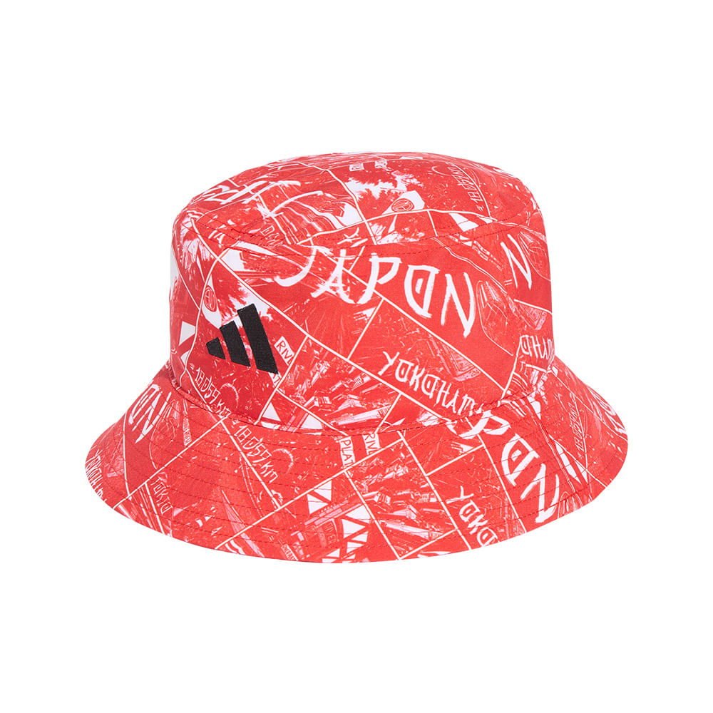 PILUSO ADIDAS RIVER PLATE BUCKET HAT - Red Sport