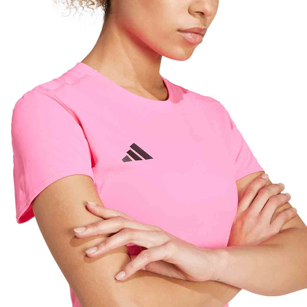 REMERA DE RUNNING ADIDAS ADIZERO ESSENTIALS MUJER - Red Sport