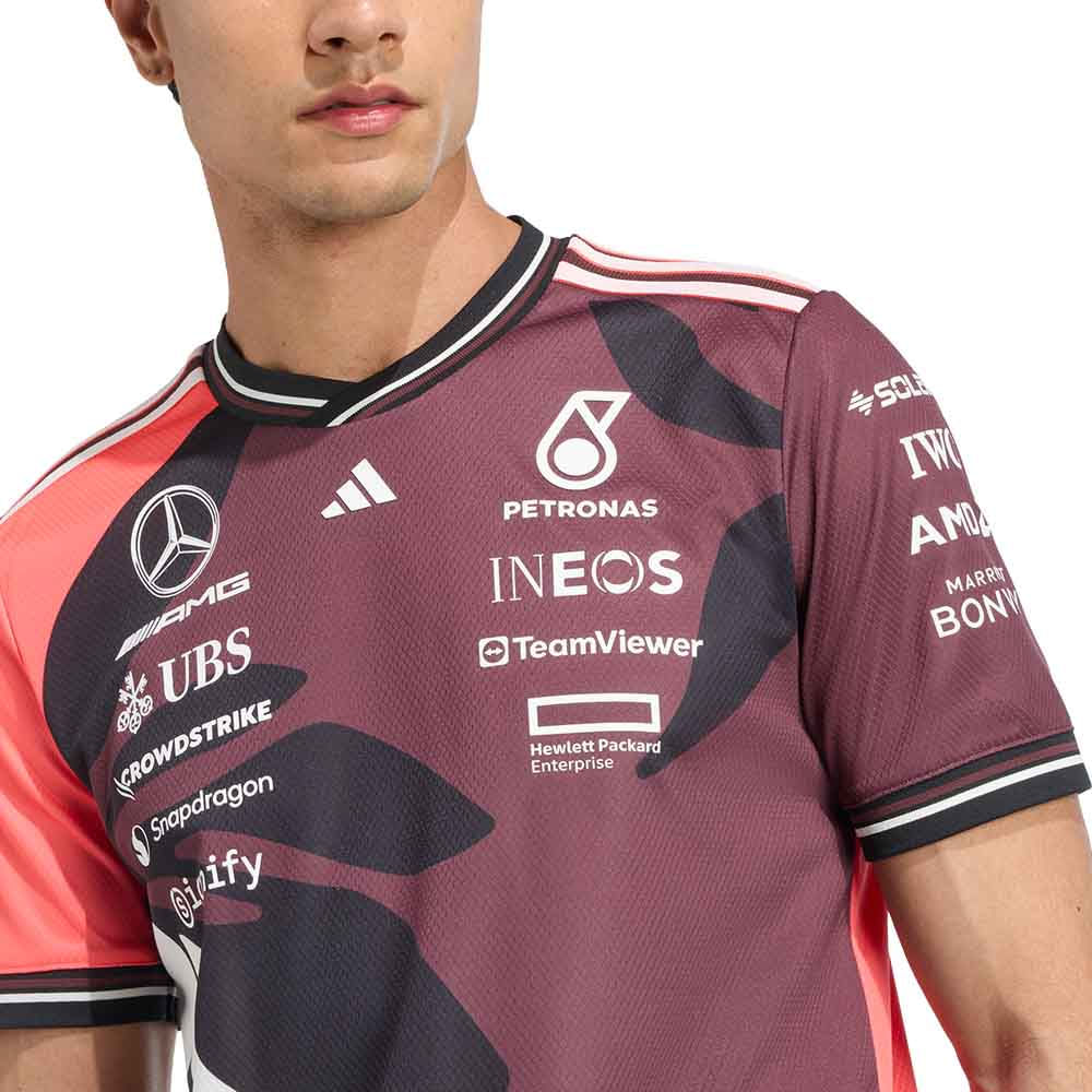 CAMISETA ADIDAS PILOTO EQUIPO MERCEDES AMG PETRONAS FORMULA ONE - Red Sport